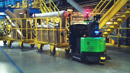 Low-Profile, Single-Bin AGVs Rarely Better Than a Tugger AGV | Quality ...