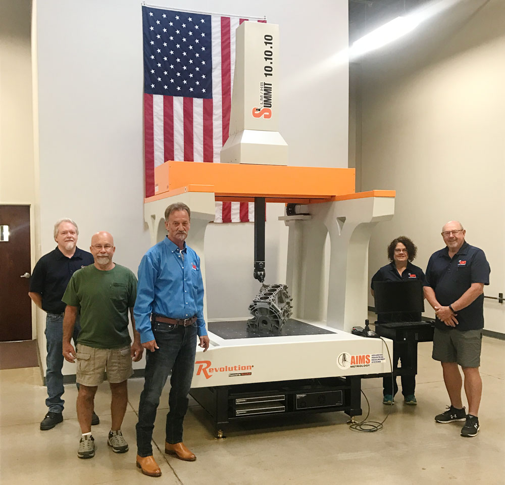 AIMS Metrology Introduces Job Shops to New CMM With 5-Axis REVO 2 ...