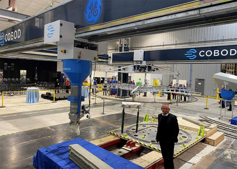 World’s Largest Concrete 3D Printer Is Applied to Renewable Energy ...