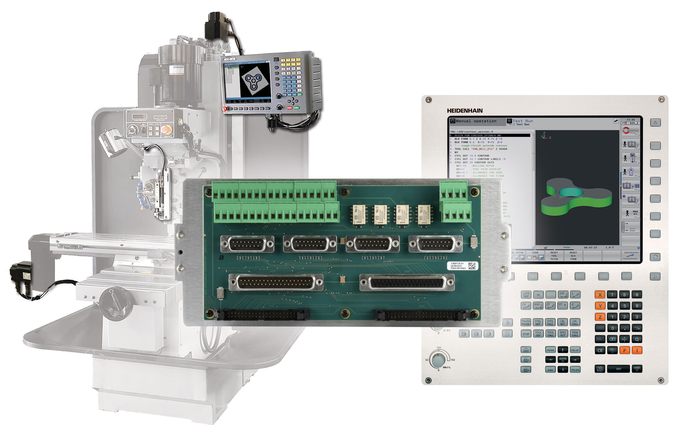 New PCBA Adapter Enables a Bridge From an ACU-RITE CNC to a HEIDENHAIN ...