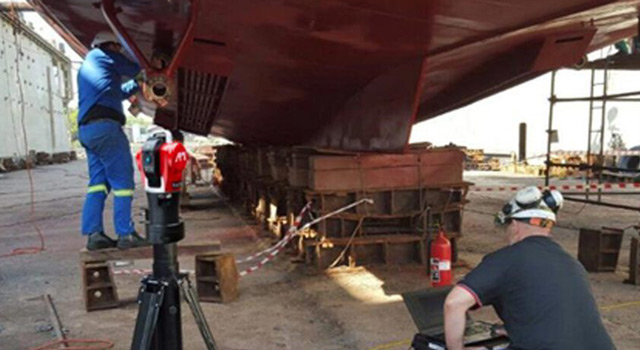 Aligning Large Marine Components With a Laser Tracker | Quality Digest