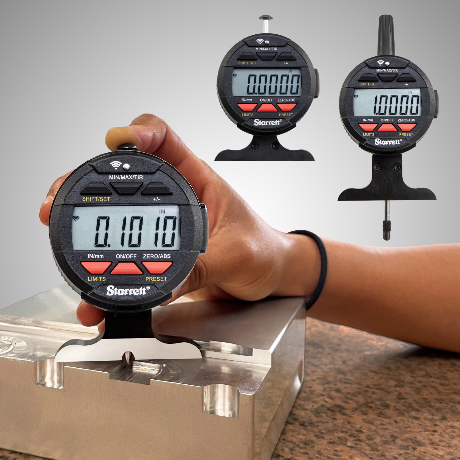 Starrett Introduces Precision Wireless Electronic Depth Gages | Quality ...