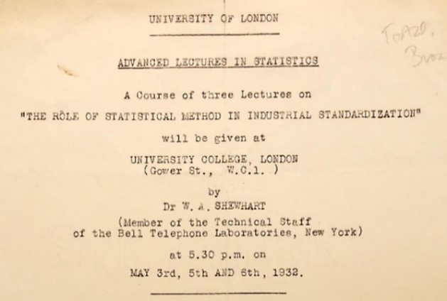 Shewhart’s Great Discovery | Quality Digest