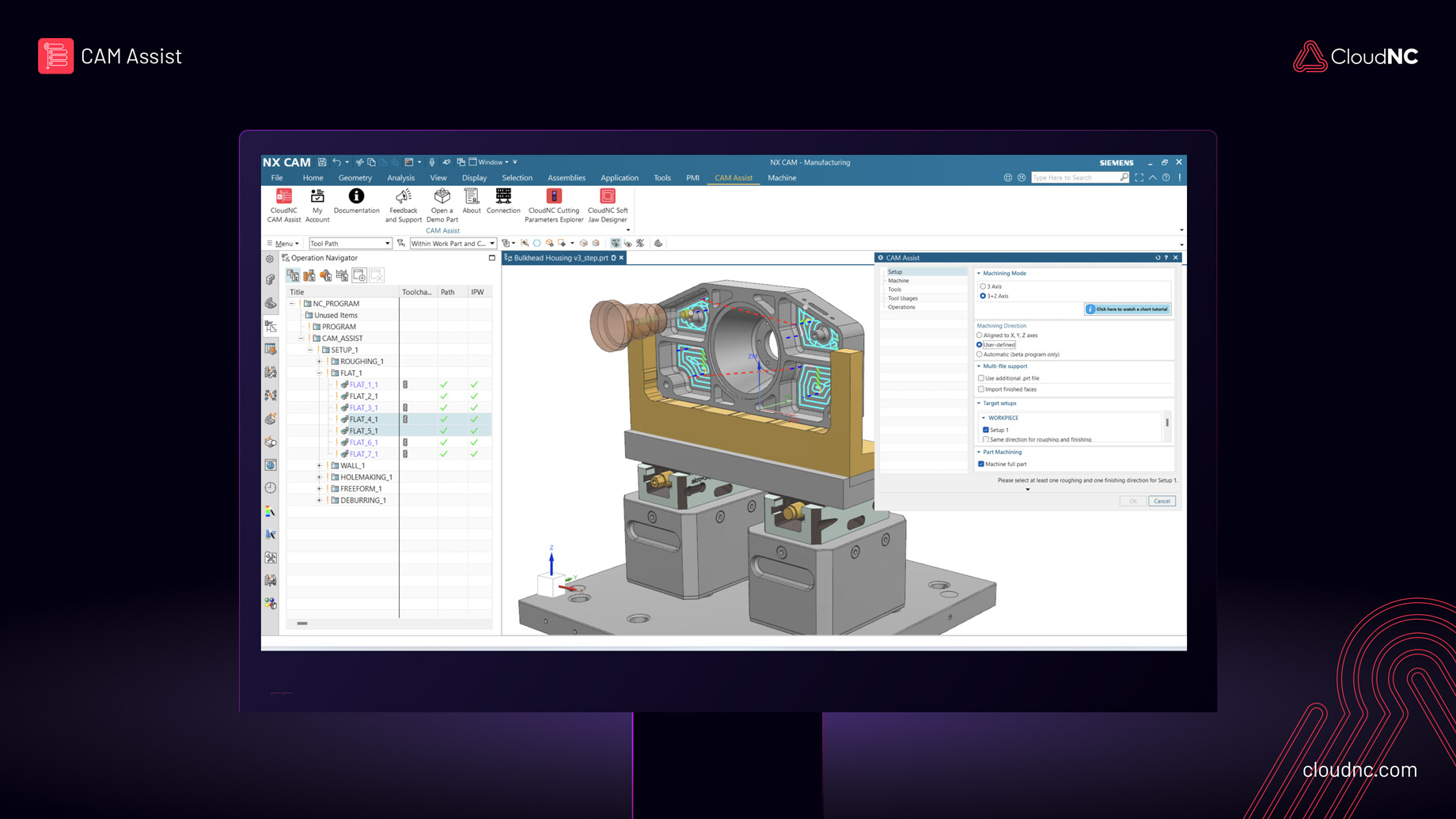 CAM Assist, the First AI Add-On for CAM, Is Available for Siemens NX ...