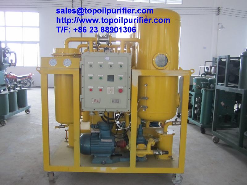 Turbine oil purification machine/ oil recovery/ oil treatment machine ...