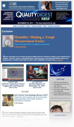 PowerPoint Presentation for ICSQCC 2011 | Quality Digest